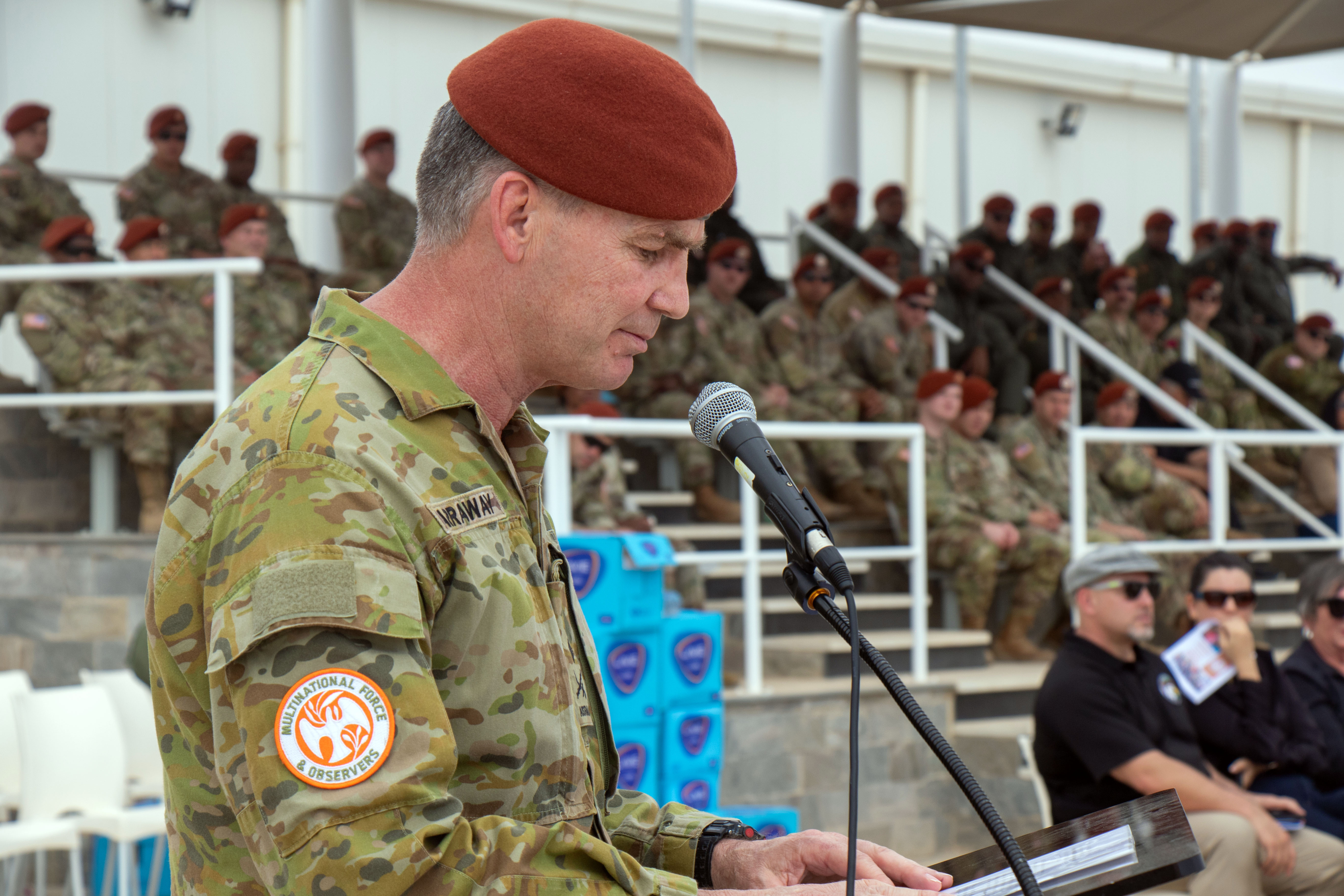 MFO - Bio of the Force Commander